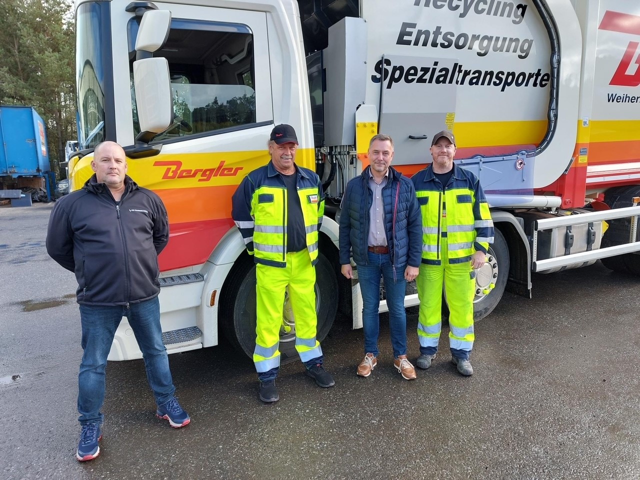 Frontladerwaage für die Firma Bergler GmbH